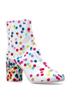 MAISON MARGIELA Heeled Ankle Boots With ‘tabi’ Cut-out