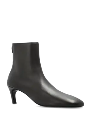 TOTEME Leather Heeled Ankle Boots