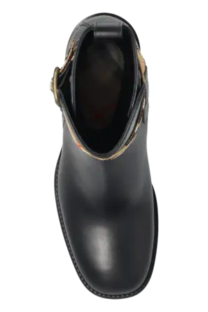 Burberry Huntley’ Heeled Ankle Boots