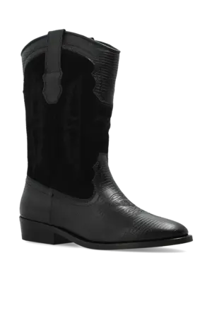 Zadig&Voltaire Tex Western Wild’ Ankle Boots