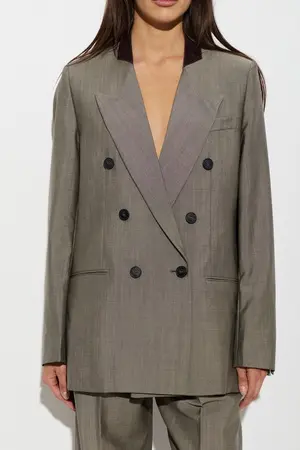 Victoria Beckham Double-breasted Wool Blazer