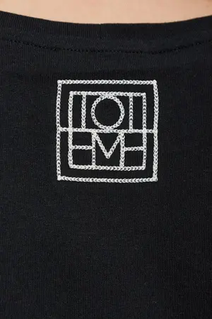 TOTEME T-shirt With Embroidered Logo