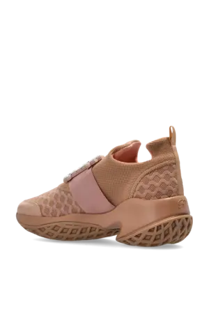 ROGER VIVIER Embellished Sneakers - Pink
