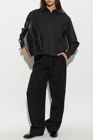 Victoria Beckham Wool Shirt With Pocket