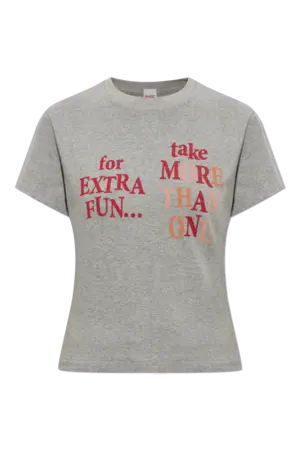 RE/DONE 1950s Boxy Tee 'coke For Fun