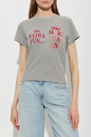 RE/DONE 1950s Boxy Tee 'coke For Fun