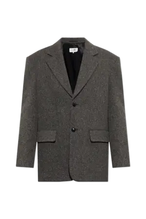 MAISON MARGIELA Blazer With Open Lapels - Grey