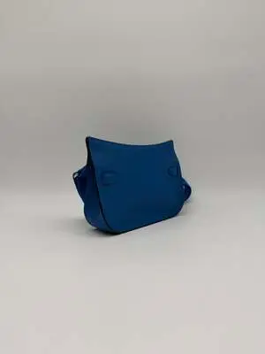 Hermès Jypsiere Evercolor Palladium Hardware Bag - Blue