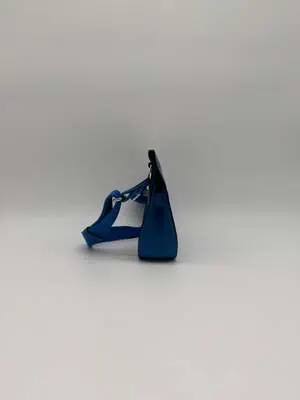 Hermès Jypsiere Evercolor Palladium Hardware Bag - Blue
