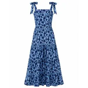 MIND TRAVELER Mia Dress - Blue