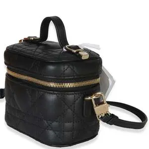 Dior Micro Lady Vanity Case In Lambskin