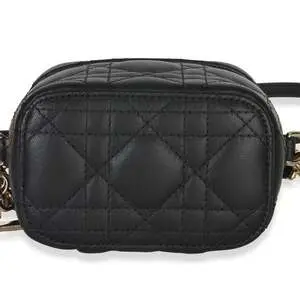Dior Micro Lady Vanity Case In Lambskin