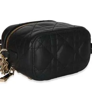 Dior Micro Lady Vanity Case In Lambskin