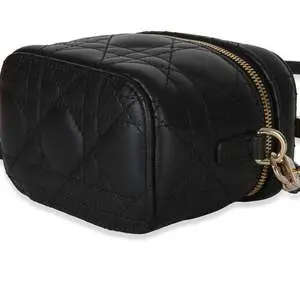 Dior Micro Lady Vanity Case In Lambskin