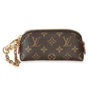 LOUIS VUITTON Monogram Canvas Cosmetic Lipstick Pouch - Brown