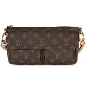 LOUIS VUITTON Monogram Canvas Vivacite Nm Shoulder Bag - Brown