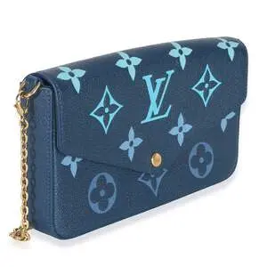 LOUIS VUITTON Gradient Giant Monogram Empreinte Felicie Pochette