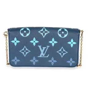 LOUIS VUITTON Gradient Giant Monogram Empreinte Felicie Pochette