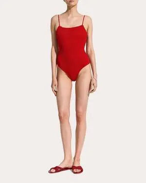 SEAQUELLE SWIM Cirrus Smocked One-piece