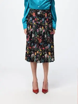 GUCCI GUCCI Floral Pleated Skirt