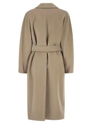 Max Mara Madame Wool And Cashmere Coat - Multicolor