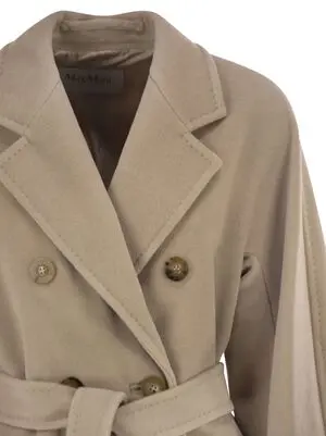 Max Mara Madame Wool And Cashmere Coat - Multicolor