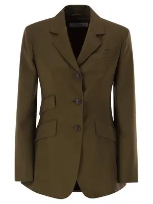 MAX MARA Max Mara Patiò Tailored Virgin Wool Blazer