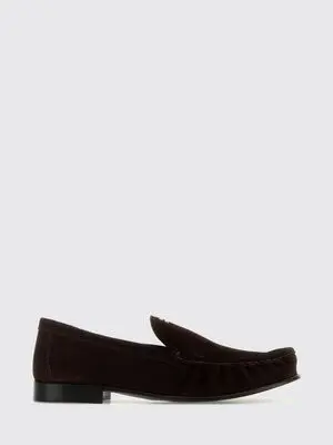Miu Miu Calfskin Loafers - Brown