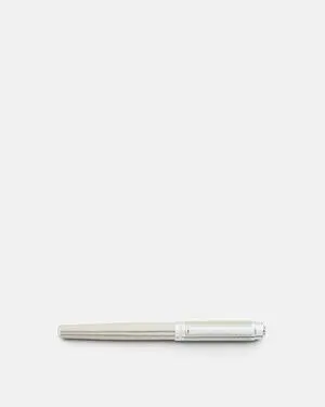 Versace Greca Signature Fountain Pen - Silver