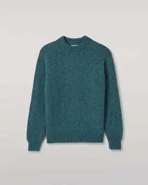 Johnstons Of Elgin Fyfe Bue Cashmere Jumper