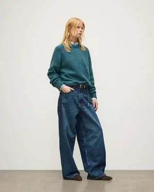 Johnstons Of Elgin Fyfe Bue Cashmere Jumper
