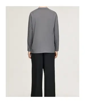 Y3 Oversized Gradient Stripes Long Sleeve T-shirt