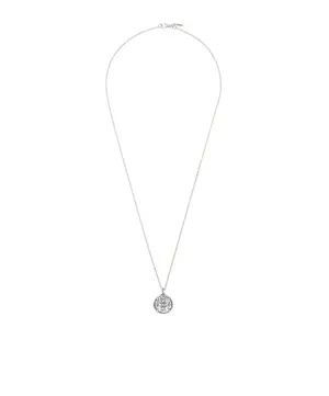 Emanuele Bicocchi Cable Pendant Necklace - Silver