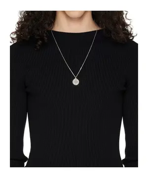 Emanuele Bicocchi Cable Pendant Necklace