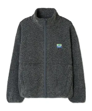 American Vintage Hoktown Zip-up Jacket - Black