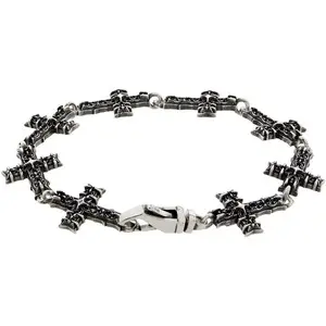 Emanuele Bicocchi Multi Notre-dame Cross Bracelet