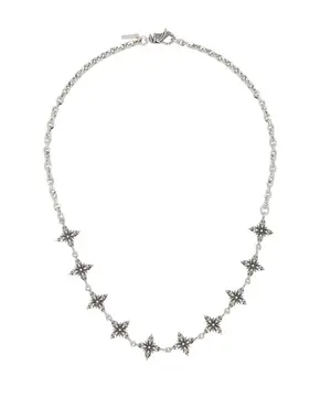 Emanuele Bicocchi Stella Ventis Half-chain Necklace - Silver