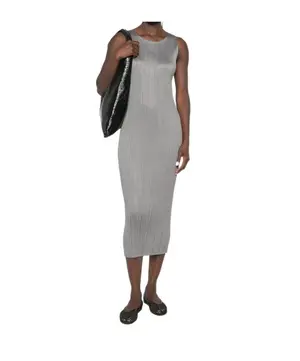 PLEATS PLEASE BY ISSEY MIYAKE Plissé-effect Midi Dress