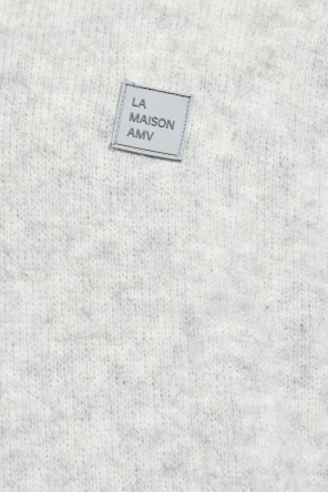 American Vintage Logo Patch Pullover - Gray