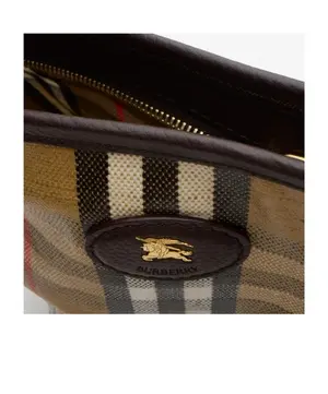 Burberry Highlands Check-pattern Zipped Tote Bag