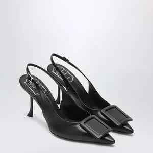 ROGER VIVIER Viv In The City Slingbacks - Black