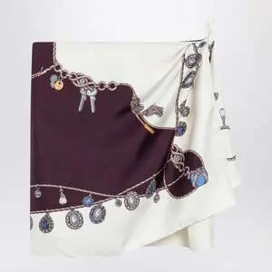 Versace Printed Silk Twill Mini Skirt - Multicolor