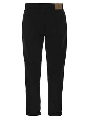 Brunello Cucinelli Five-pocket Cotton Jeans With A Contemporary Silhouette - Black
