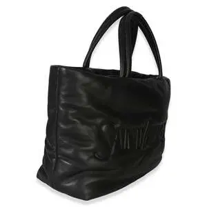 Saint Laurent Puffy Nappa Logo Tote