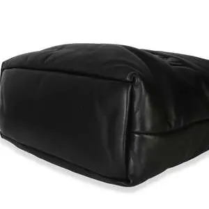 Saint Laurent Puffy Nappa Logo Tote