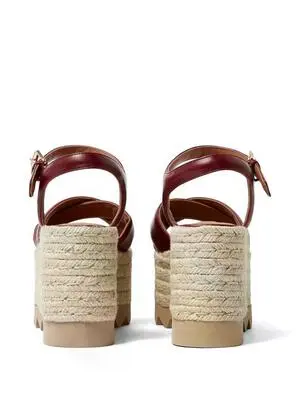 Stella McCartney Elyse Crossover-strap Platform Sandals