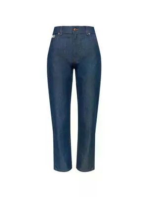 Moschino Patch Tapered Jeans