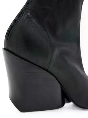 Proenza Schouler Slant Wedge Boots - Black