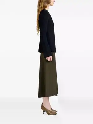 Proenza Schouler Draped Viscose Jacket - Black