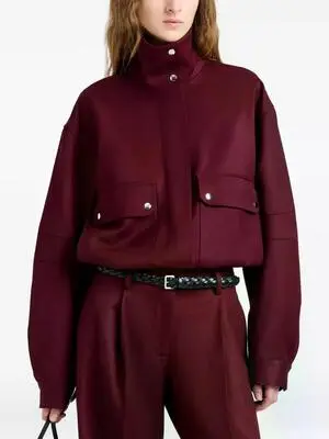 Proenza Schouler Wool Gabardine Aviva Jacket